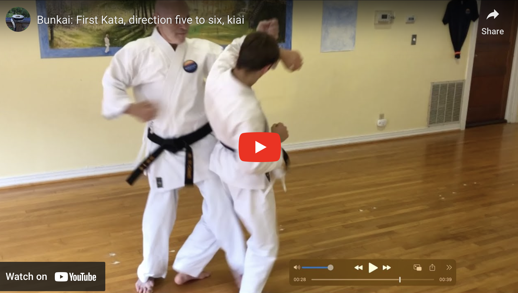 Bunkai: 1st Kata, Kiai - Mountain Karate - Hendersonville-Columbus area