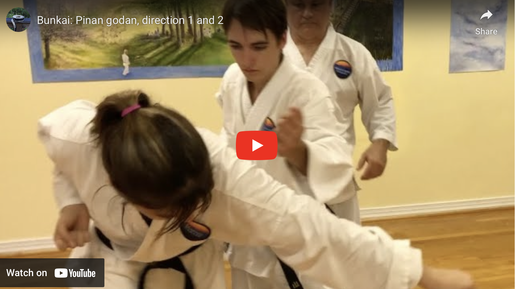 Pinan 5 Direction 1&2 - Mountain Karate - Hendersonville-Columbus area